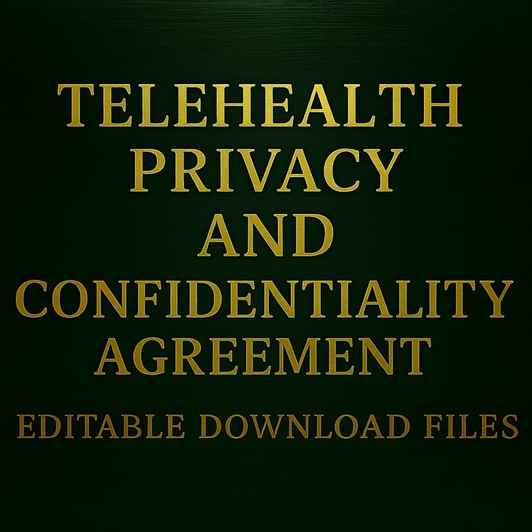 Telehealth Privacy & Confidentiality Agreement | HIPAA Compliant ...
