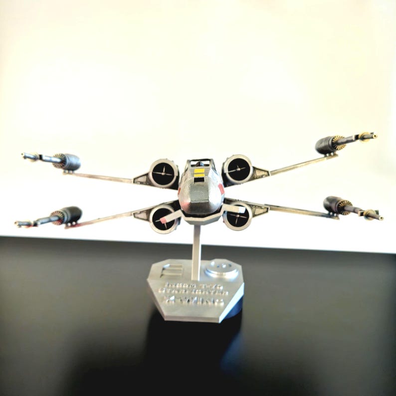 Handmade Large X-wing Model: 3D Printed Star Wars Collectible - Etsy