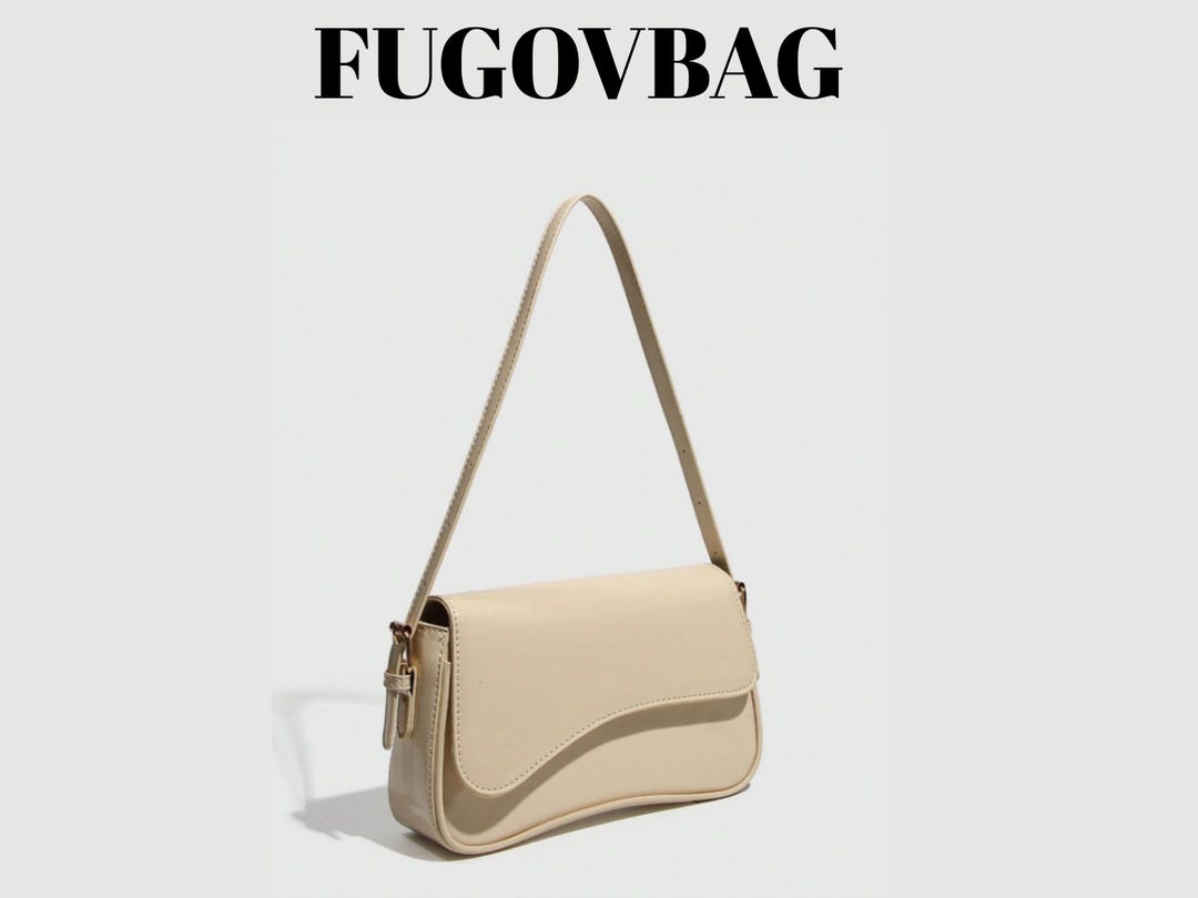 Burgundy Trapezoid PU Leather Shoulder Bag – Minimalist Crossbody ...