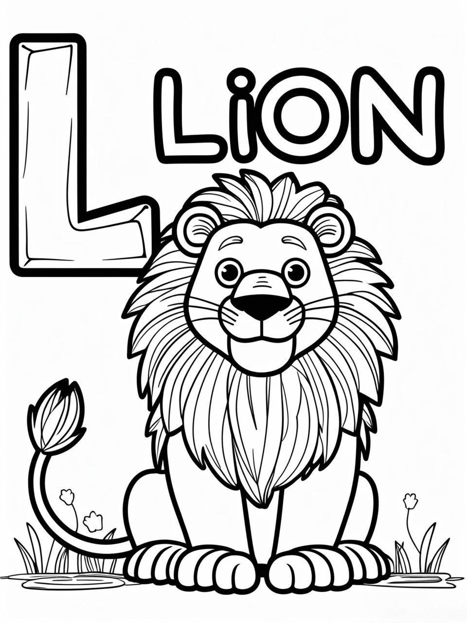 ABC Animal Alphabet Coloring Book for Kids | Printable Educational PDF ...