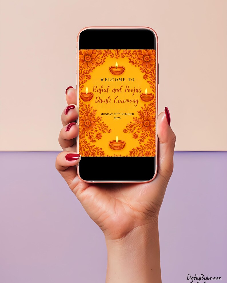 Colorful Diwali Welcome Sign Template| Digital Download Diwali ...