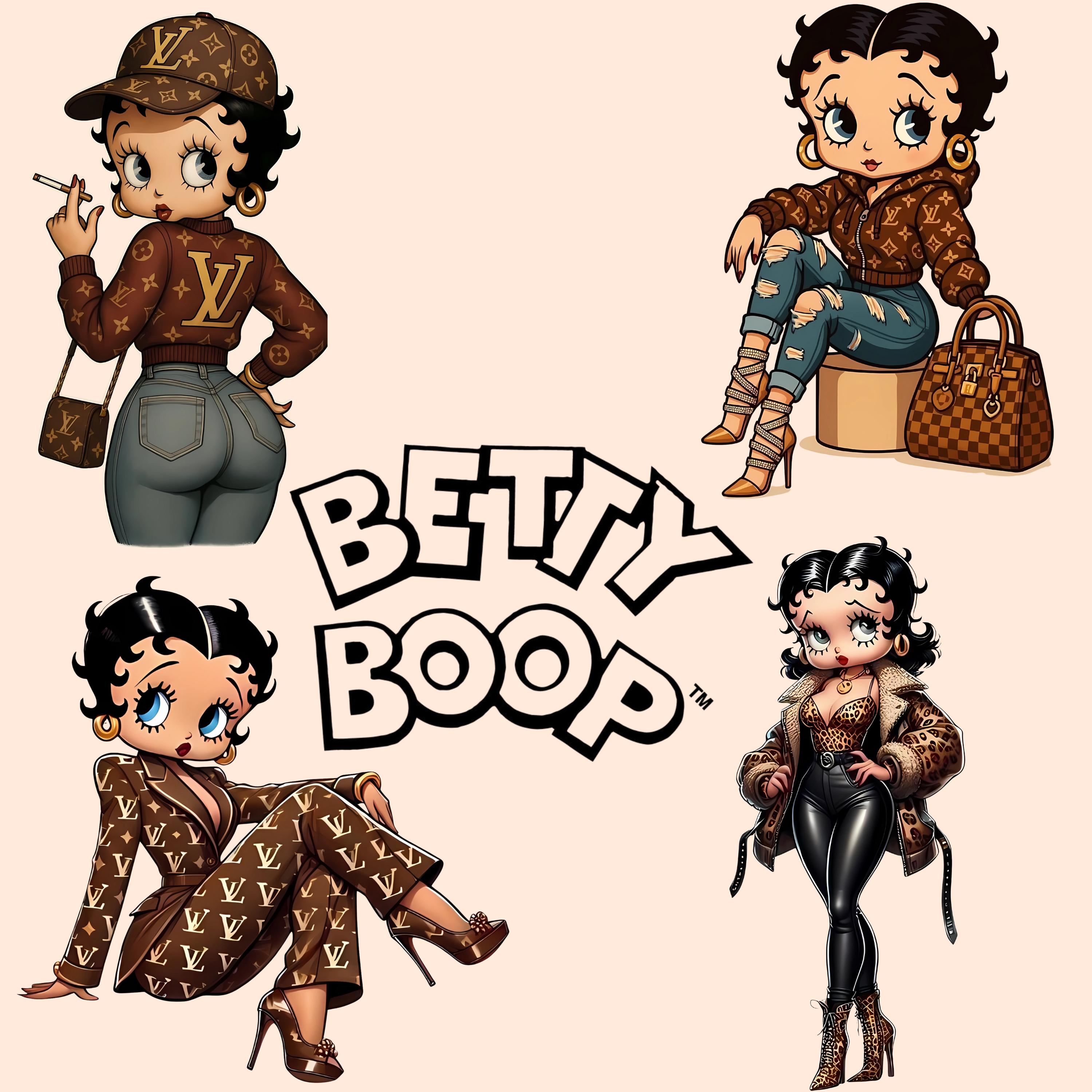 Designer Betty Boop PNG Bundle, DTF Sublimation (digital Download) - Etsy