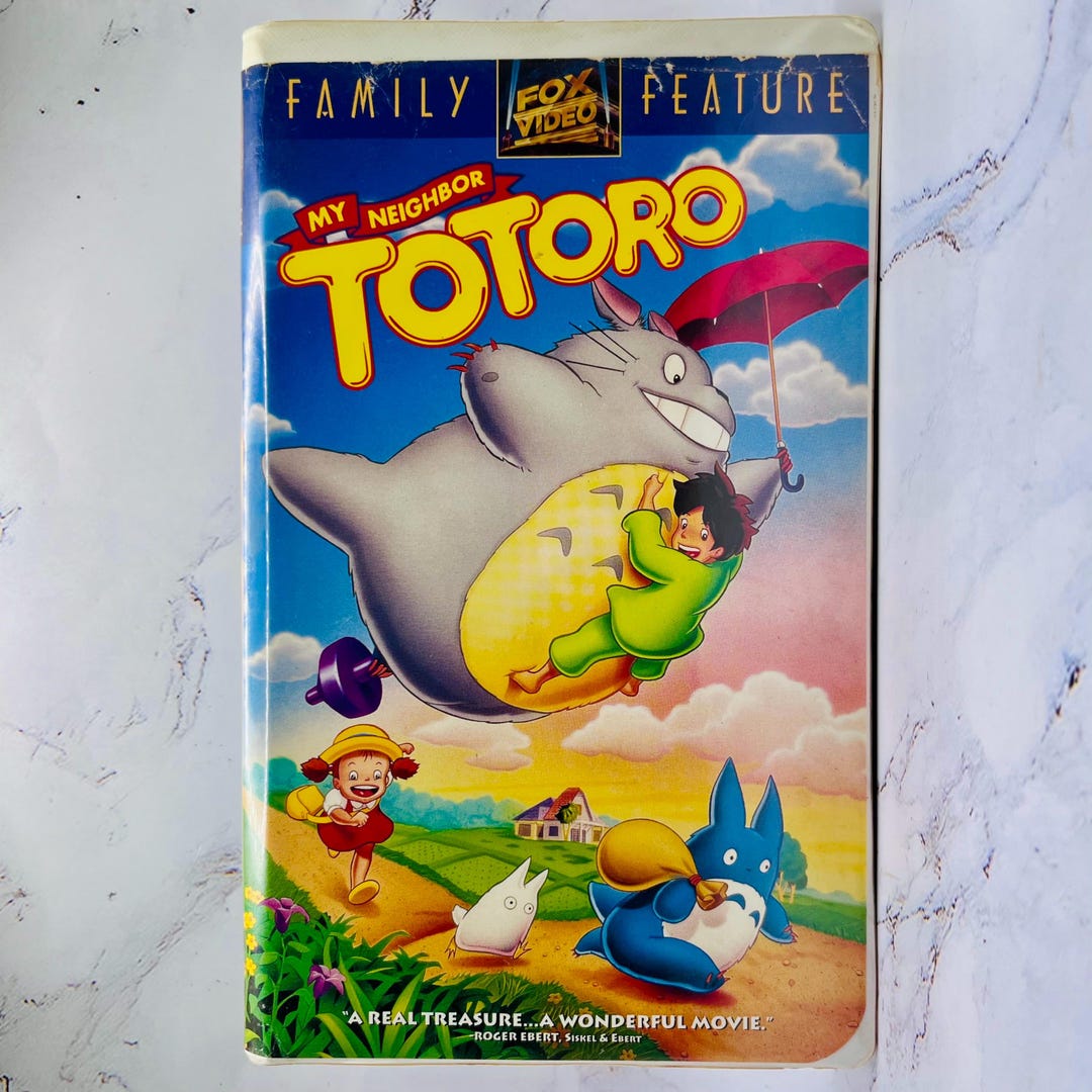 My Neighbor Totoro (VHS, Fox Dub) 1994 - Etsy