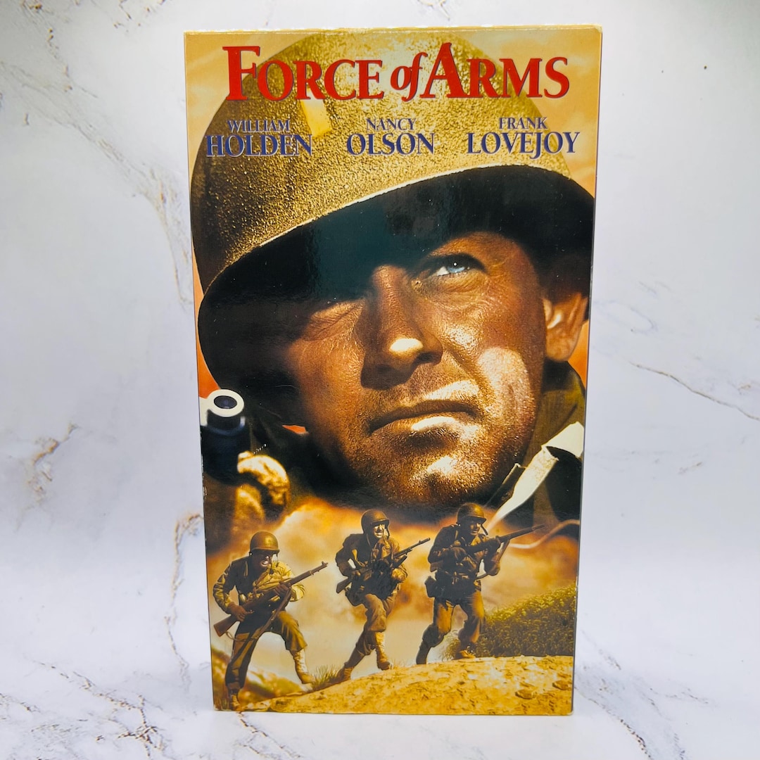 Force of Arms VHS: 1951 WWII Romantic War Drama Film - Etsy