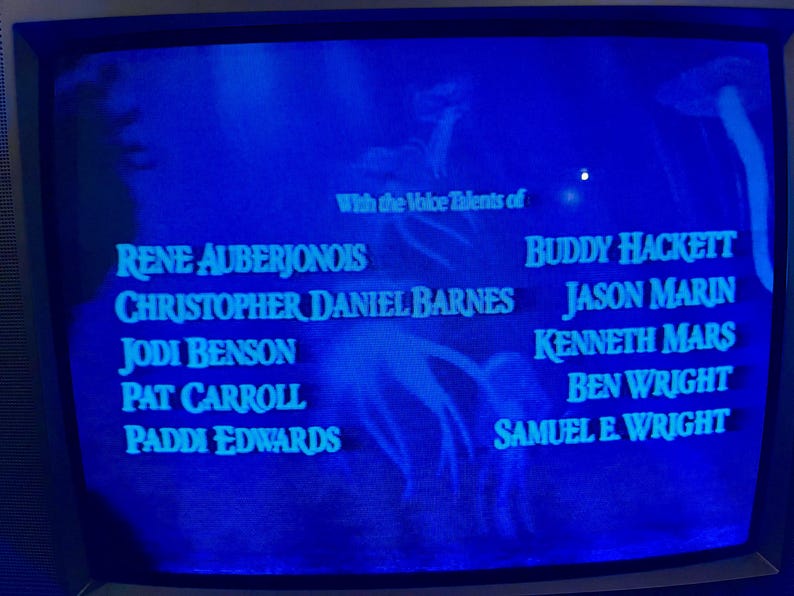 Vintage Disney Little Mermaid VHS - Banned Cover, Black Diamond Edition ...