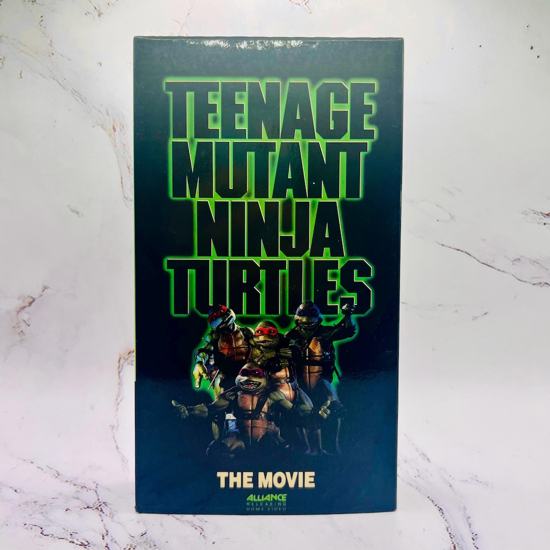 Teenage Mutant Ninja Turtles (VHS, 1990) the Movie - Etsy