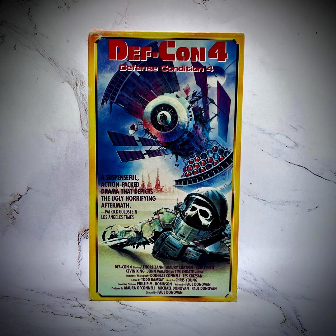 Def-con 4 (VHS, 1985) 80's Horror Sci-fi B-movie - Etsy