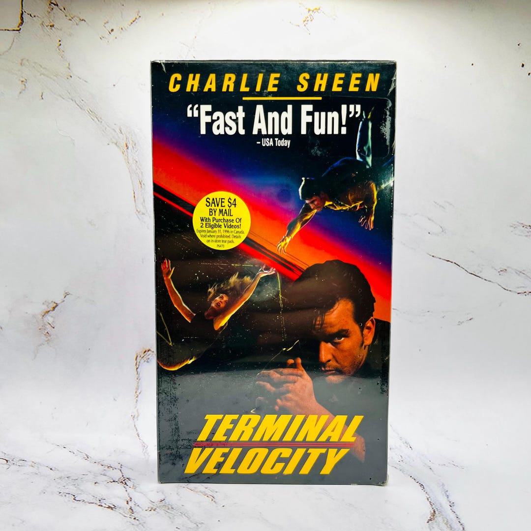 Terminal Velocity SEALED VHS Movie (1994) - Etsy