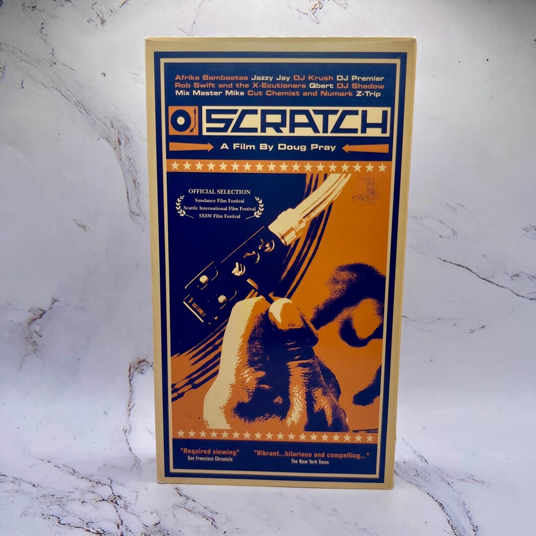 SCRATCH: Hip Hop DJ & Turntablist Movement Documentary (2001) VHS Tape ...