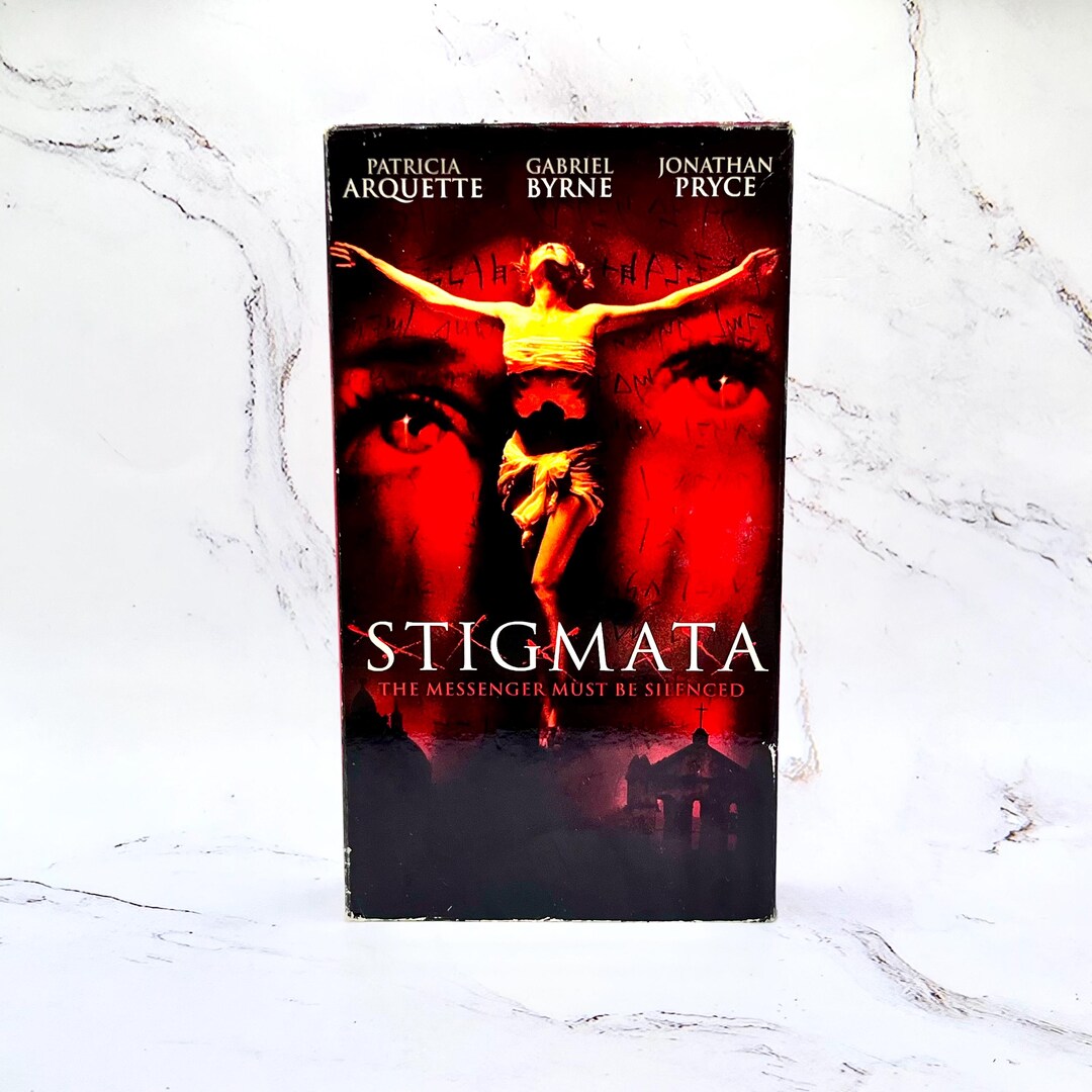 Stigmata (1999, VHS) Horror Supernatural Movie - Red Cassette - Etsy