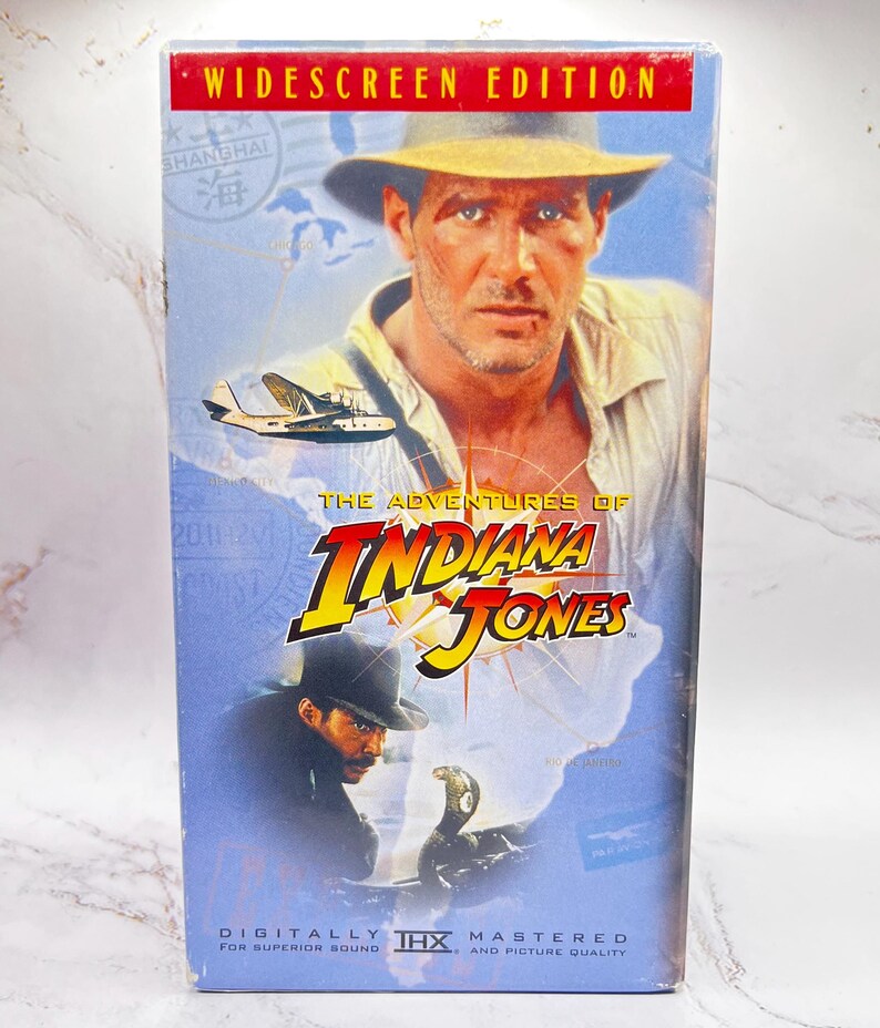 Indiana Jones Widescreen Trilogy VHS - Special Edition Box Set - Etsy