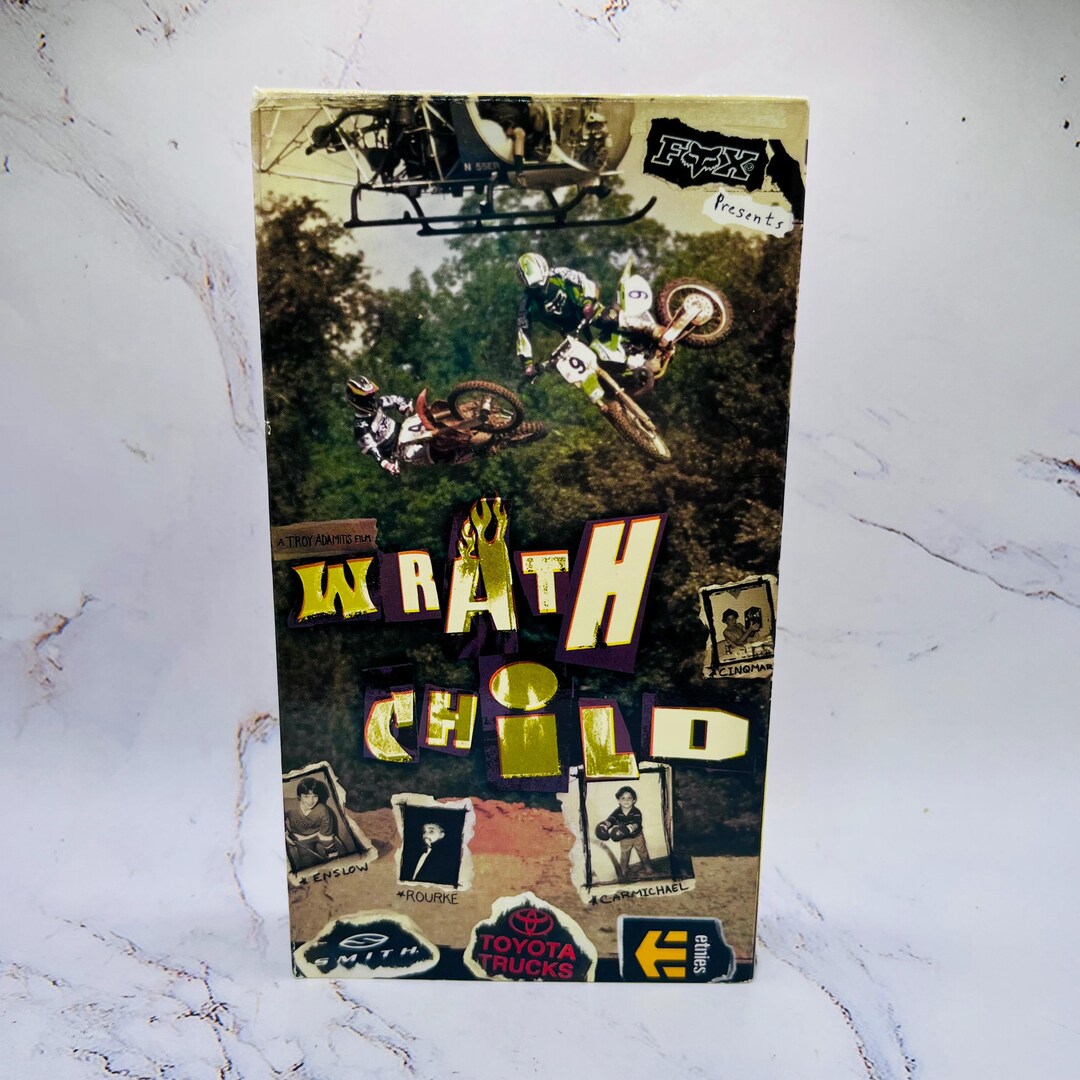 FOX Moto Sports - Wrath Child (VHS, 1996) A Troy Adamitis Film Fox ...