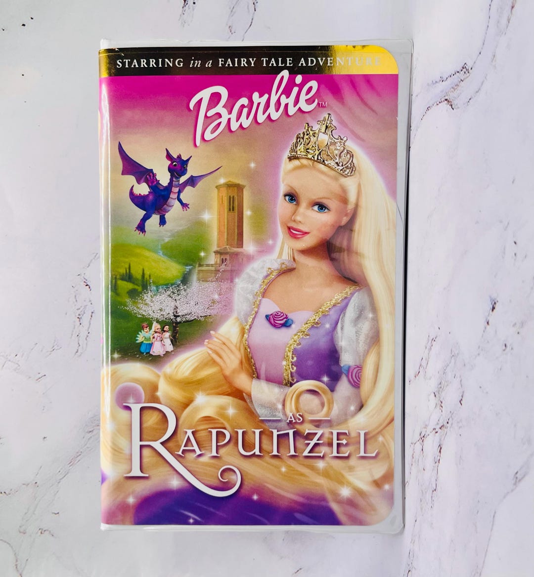 Barbie as Rapunzel (VHS, 2002) - Etsy