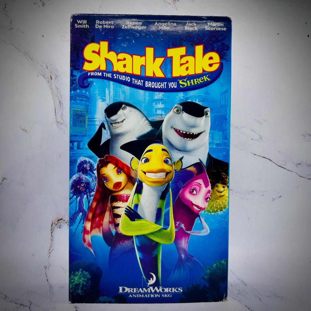 Shark Tale (VHS, 2005) Family Movie - Etsy