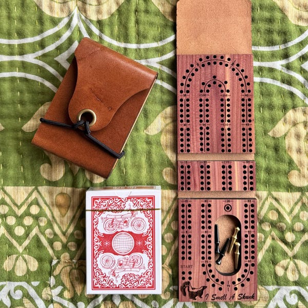 Wooden Cribbage Peg Set - Etsy
