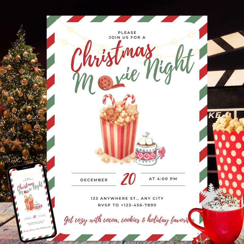 Christmas Cocoa Popcorn - Etsy