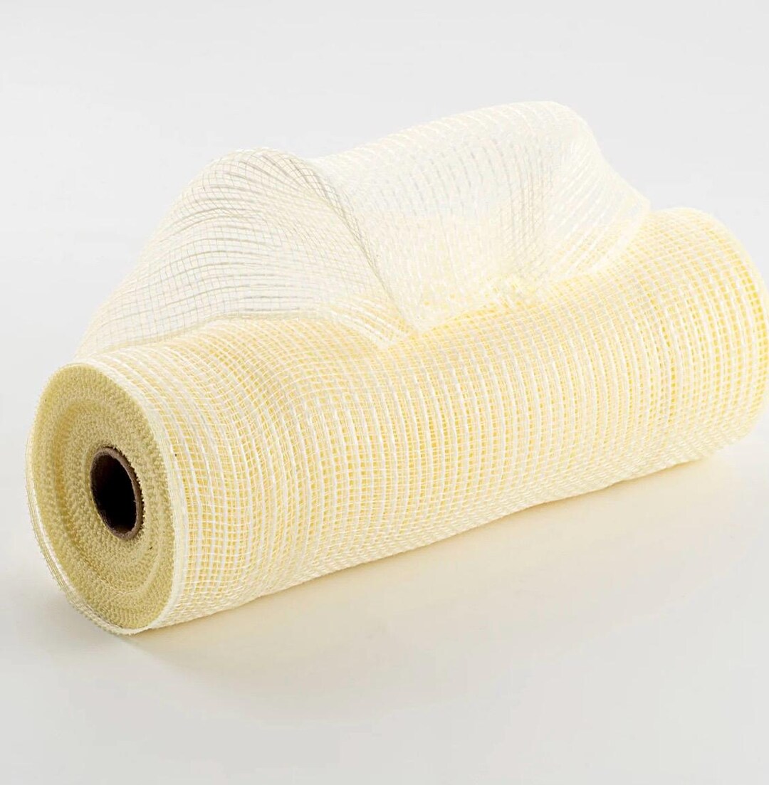 10" Stripe Fabric Mesh: Cream White - Etsy