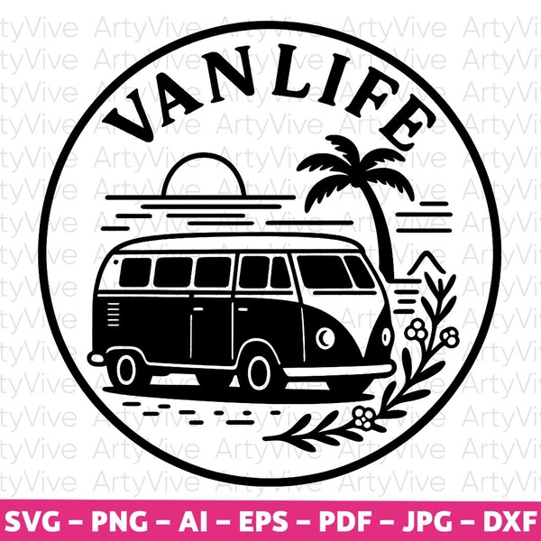 Van Life Svg - Etsy