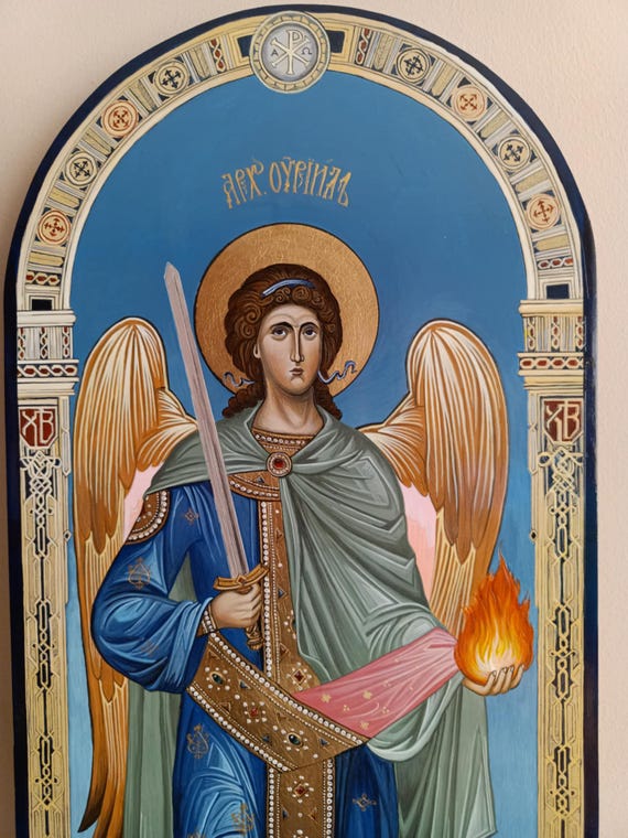 Archangel Uriel Icon