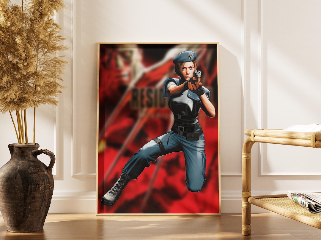 Resident Evil Jill Valentine Poster – Deadly Silence Matte Print - Etsy UK