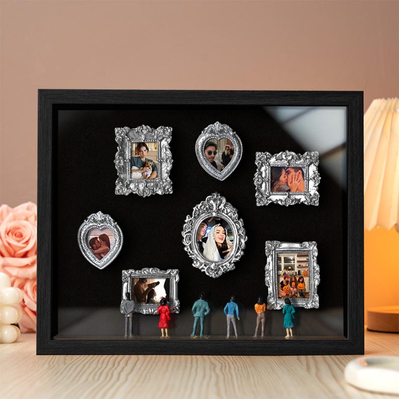Personalized Museum of Us Shadow Box, Custom Memory Frame, Mini Museum ...