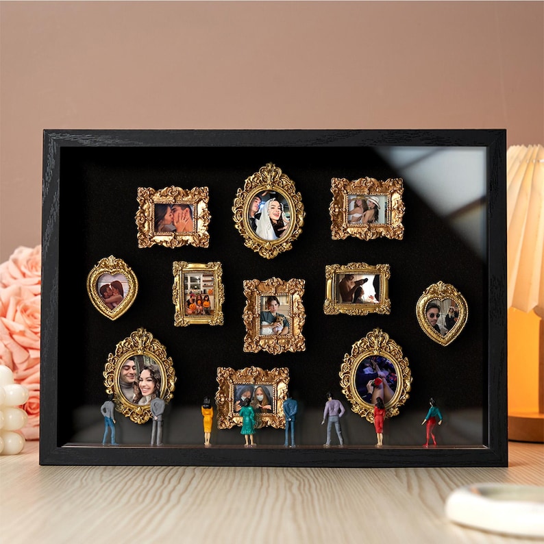 Personalized Museum of Us Shadow Box, Custom Memory Frame, Mini Museum ...