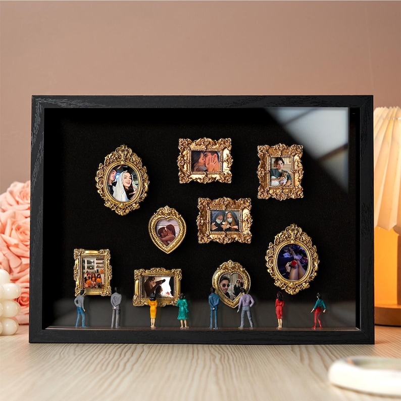Personalized Museum of Us Shadow Box, Custom Memory Frame, Mini Museum ...