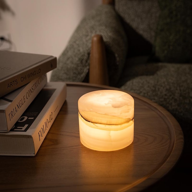 Marble Cordless Lamp - Etsy