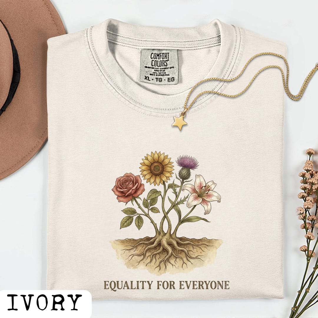 Equality for Everyone Shirt, Human Rights Activist Gift, Diversity ...