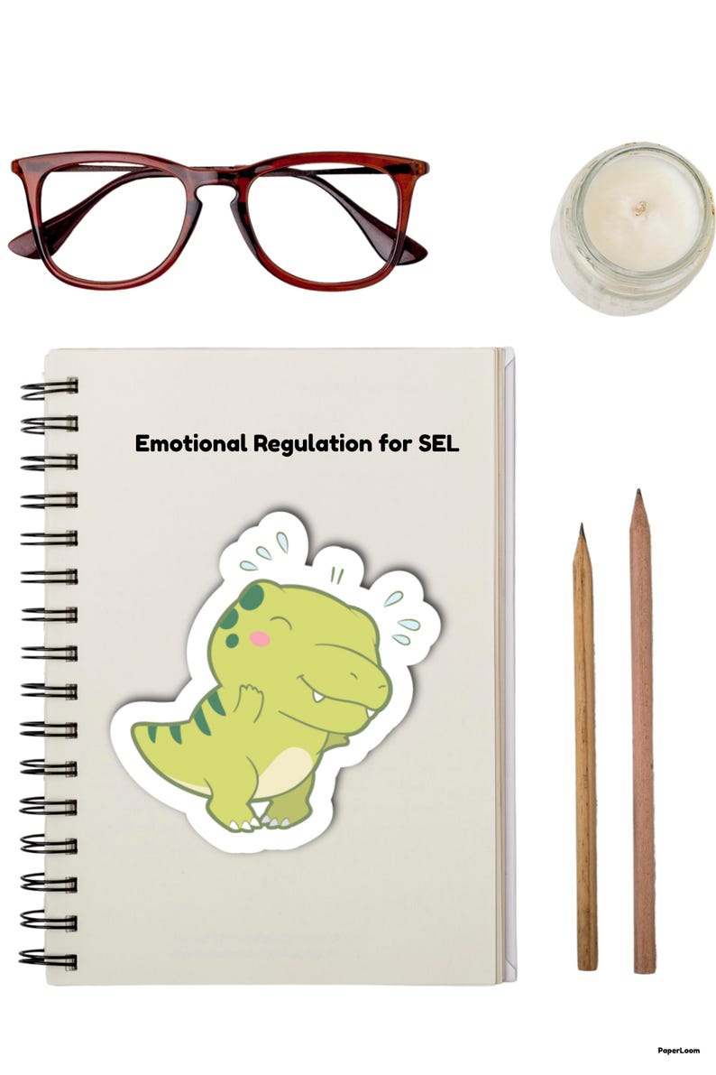 Dinosaur Emotion Stickers: Printable Reward Chart, Kids Feelings (PDF ...