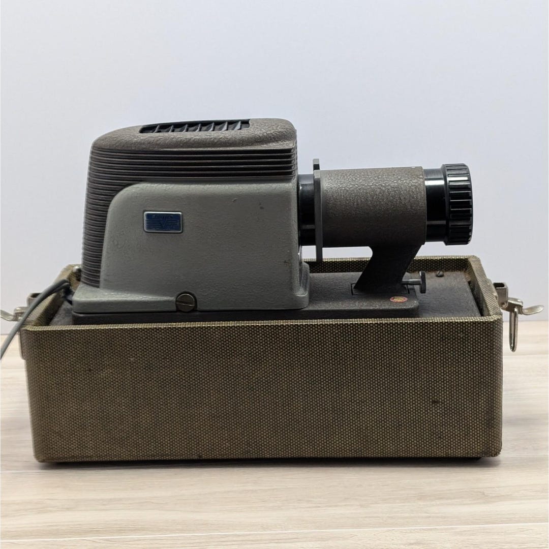 Vintage Argus 200 Electric 110V Retro Photo Slide Projector Viewer ...