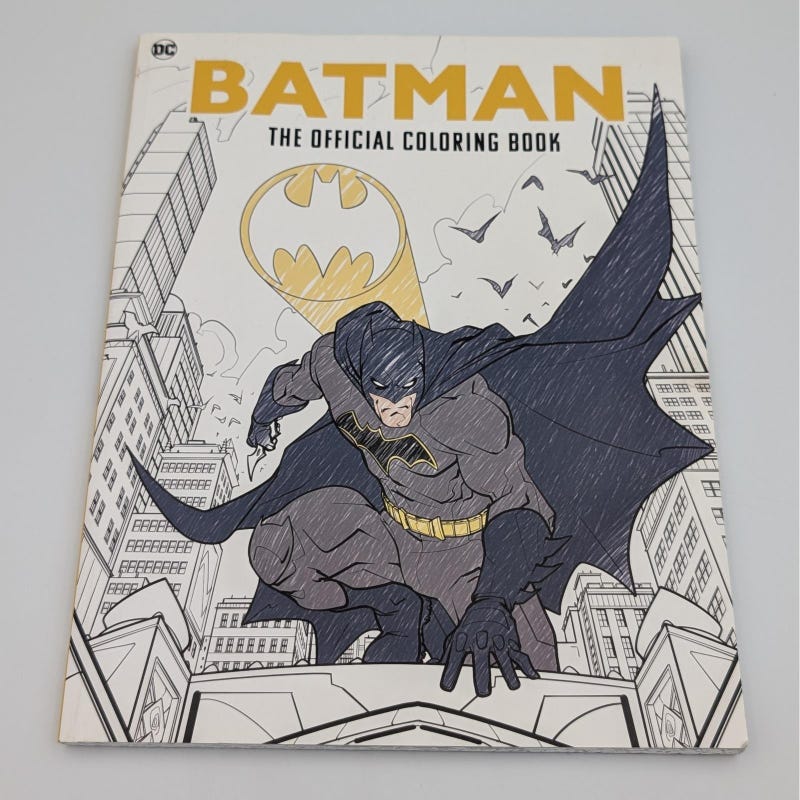 Dc Coloring Books - Etsy