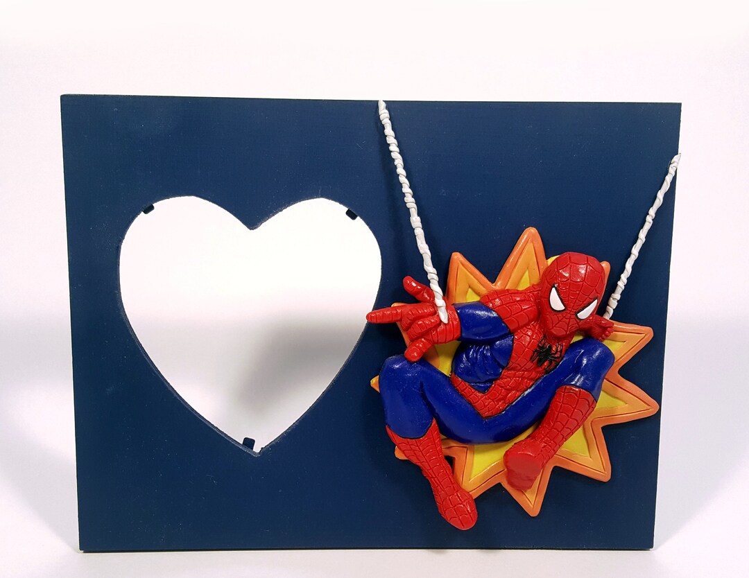 Spiderman Picture Frame - Etsy
