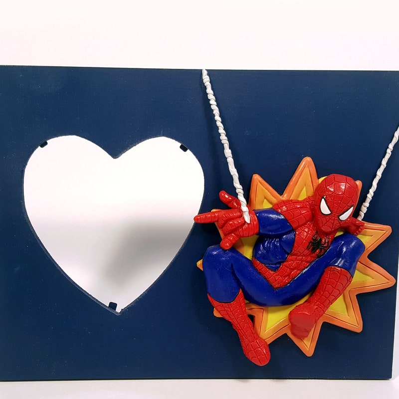 Spiderman Picture Frame - Etsy