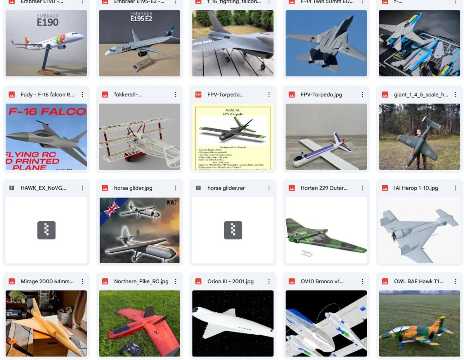 100 Airplane STL Files: 3D Printable Aircraft Models (digital Download ...