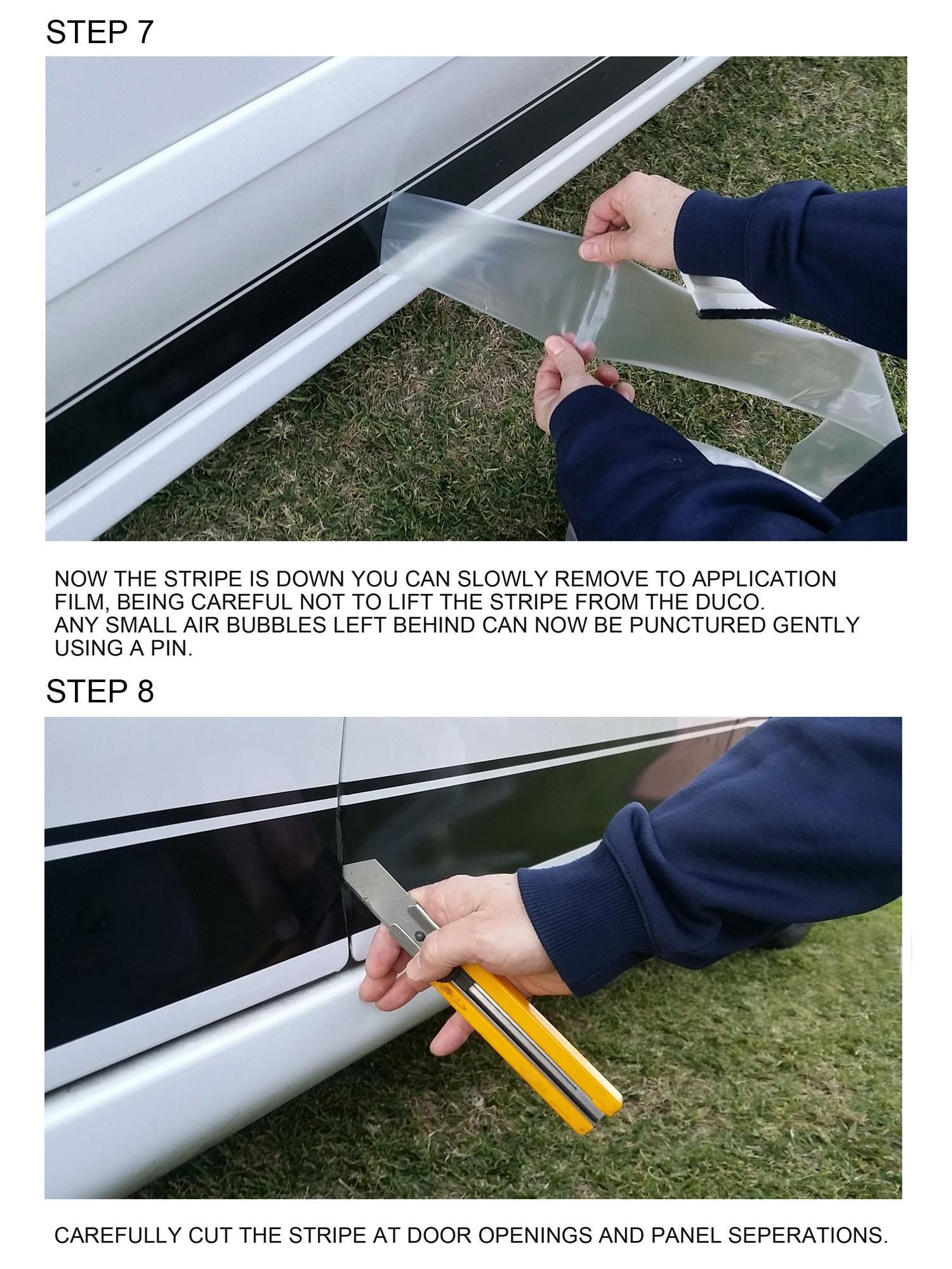 Volkswagen VW Amarok Utility Side Racing Rocker Stripe Vinyl Decal ...
