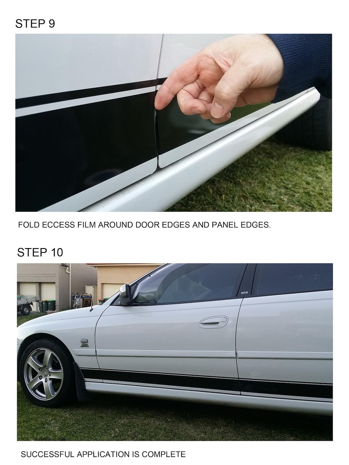Volkswagen VW Amarok Utility Side Racing Rocker Stripe Vinyl Decal ...