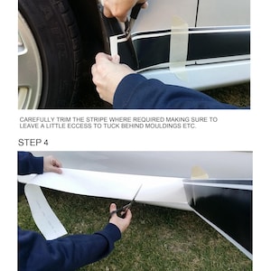Volkswagen VW Amarok Utility Side Racing Rocker Stripe Vinyl Decal ...