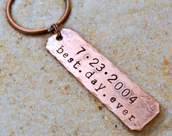 Anniversary Keychain - Husband Gift- Husband and Wife Gift- Wedding ...