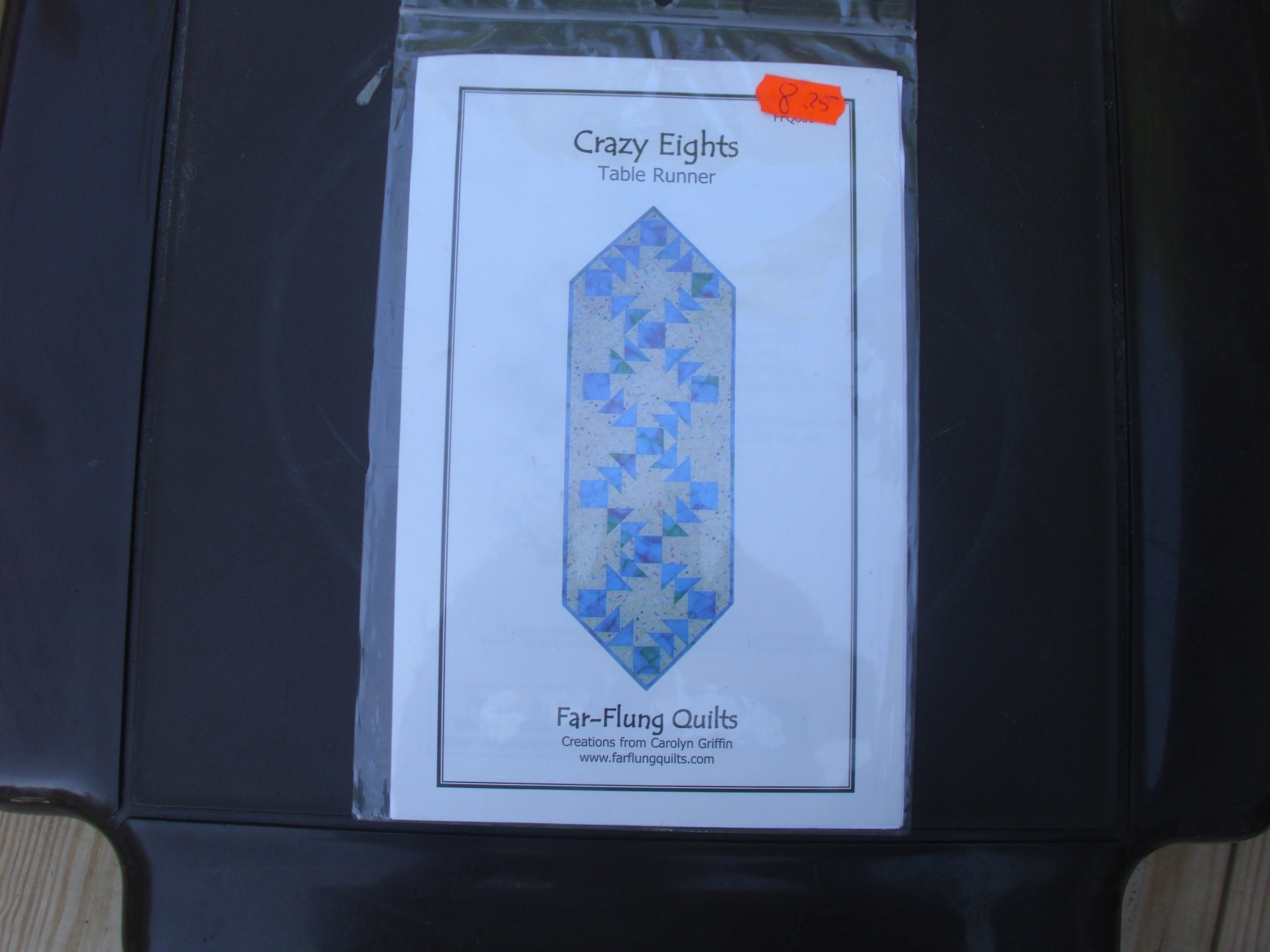 Crazy Eights Table Runner Pattern Cutting and Sewing Directions Far ...