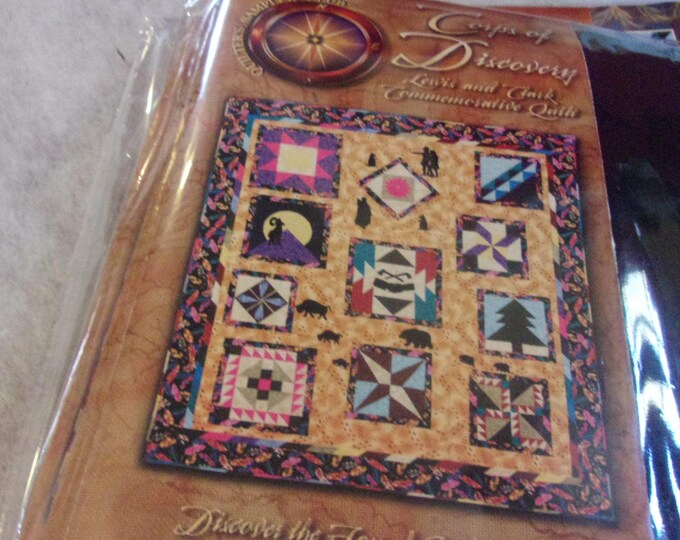 One Lot of Hancock Fabrics Quilt Blocks Corps of Discovery Lewis and ...