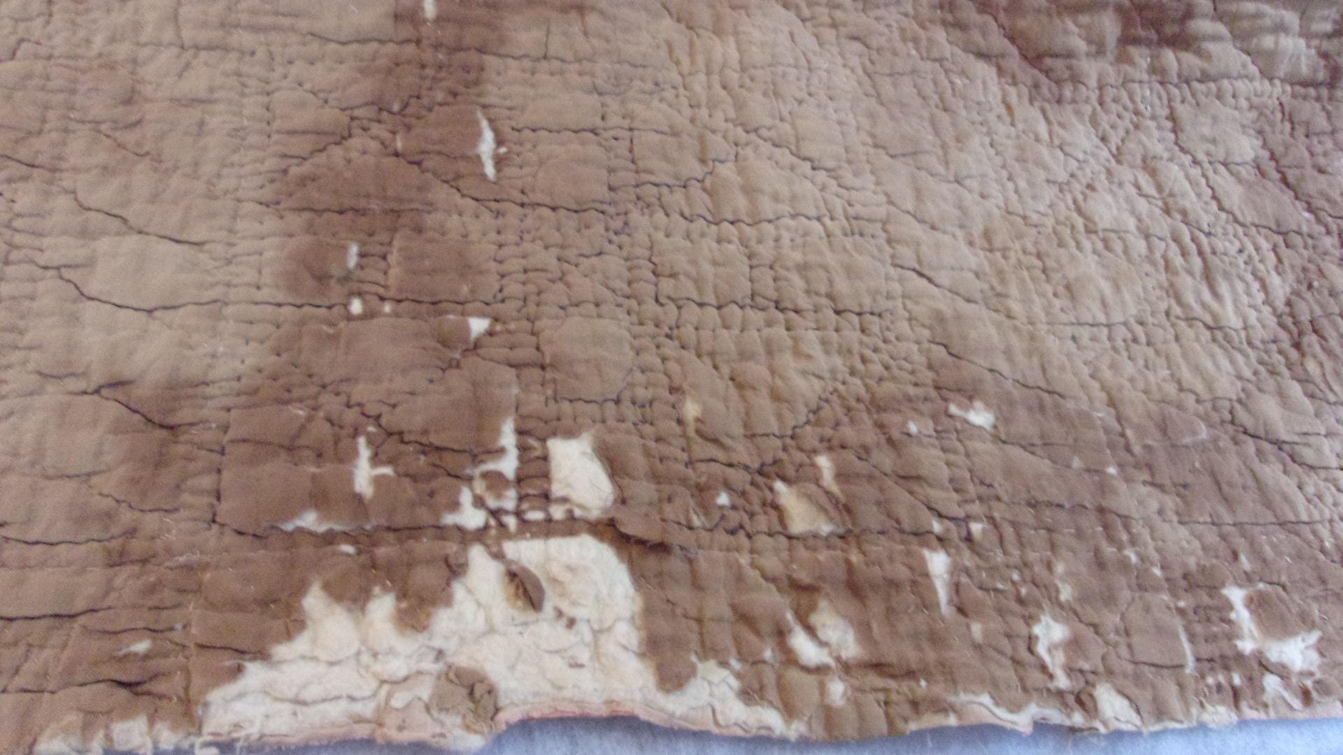 Vintage Churn Dash Cutter Quilt Piece Colorful Grungy Distressed ...