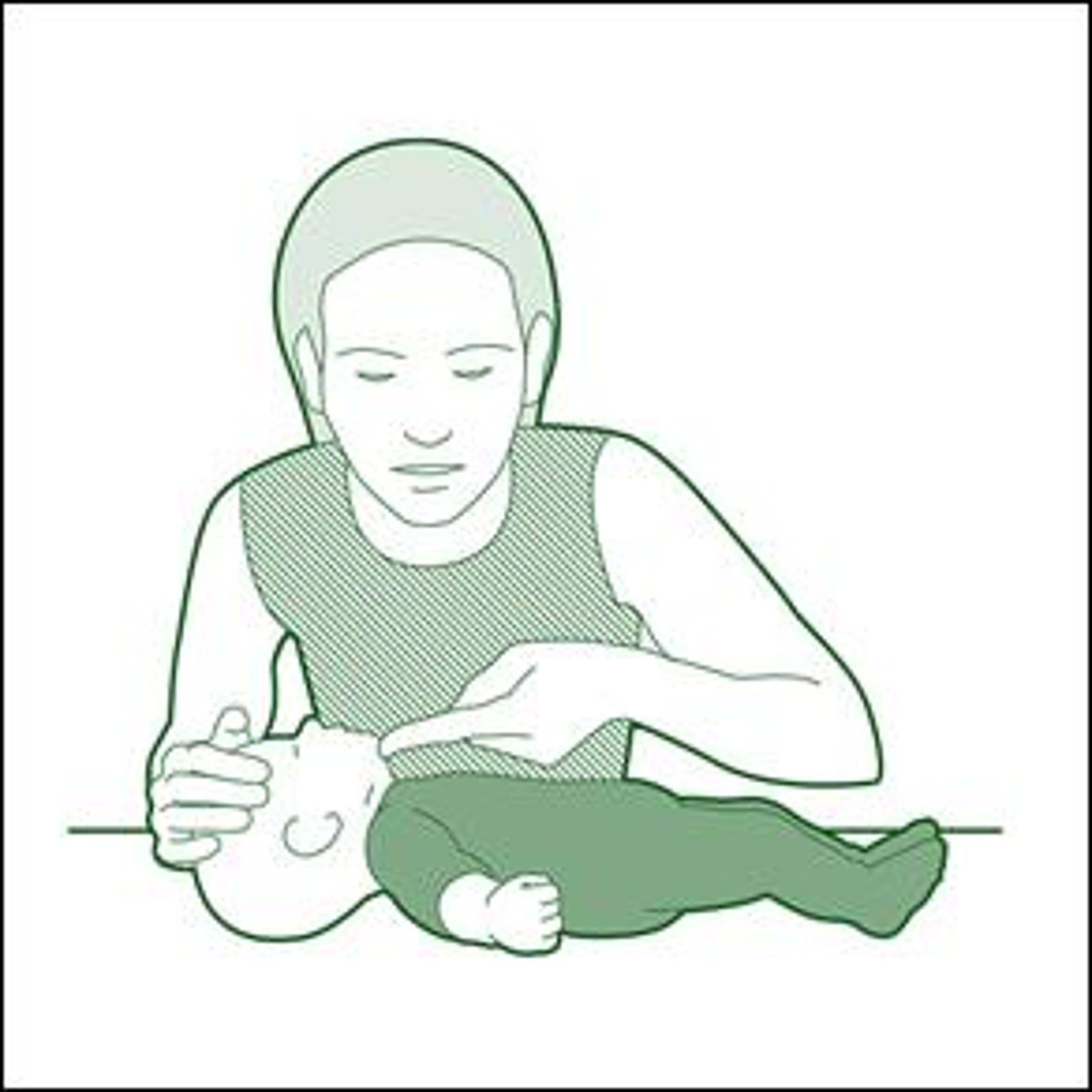 CPR Baby First Aid Guide Infant CPR Printable Chart Digital Download ...