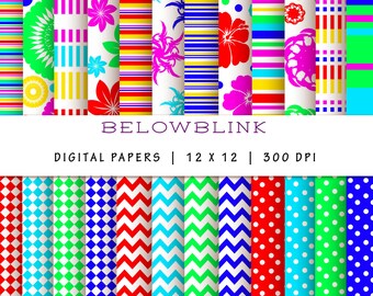 Black Zebra Digital Paper Pack Scrapbook Papers 12 jpg files | Etsy