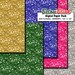 Holiday Glitter Digital Paper Pack, Glitter Scrapbooking Papers, 24 Jpg ...
