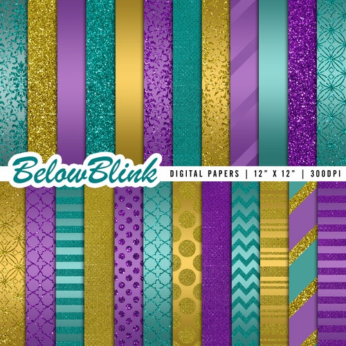 Jasmine Digital Paper Gold Metallic Aladdin Patterns Princess - Etsy