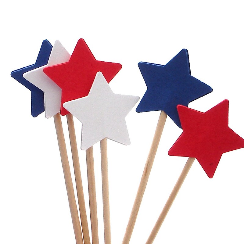 Star Cupcake Toppers - Etsy