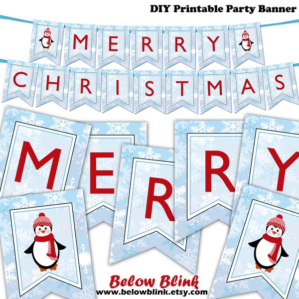 Penguin Banner - Etsy