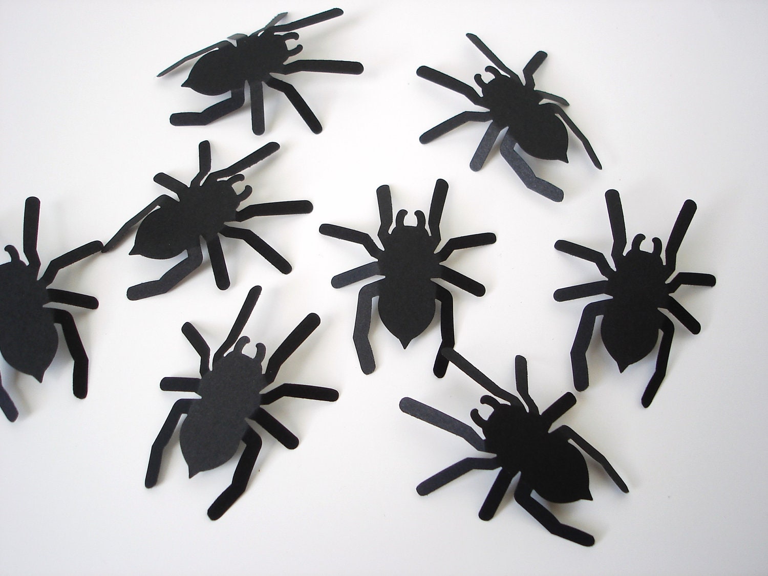 25 Halloween Tarantula Spider Confetti Halloween Party - Etsy