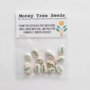Money Tree Seeds Gag Gift Funny Prank for Friends, Office, or Secret ...